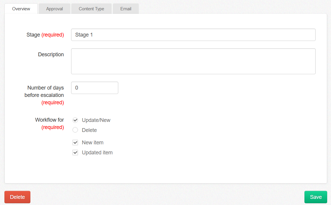 Edit or Delete a Workflow – OpenCities