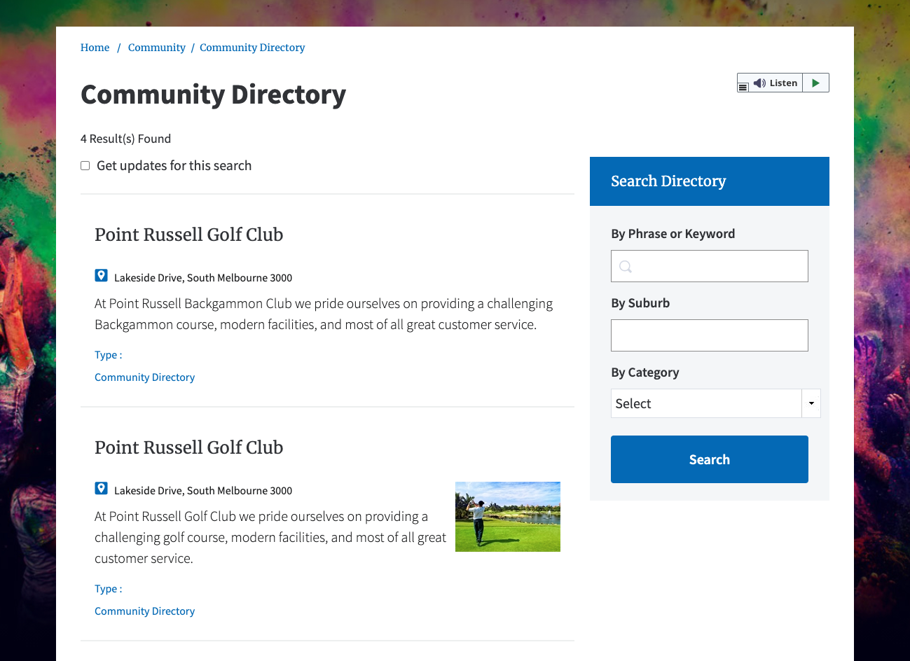 Building Directories with MyCity – OpenCities