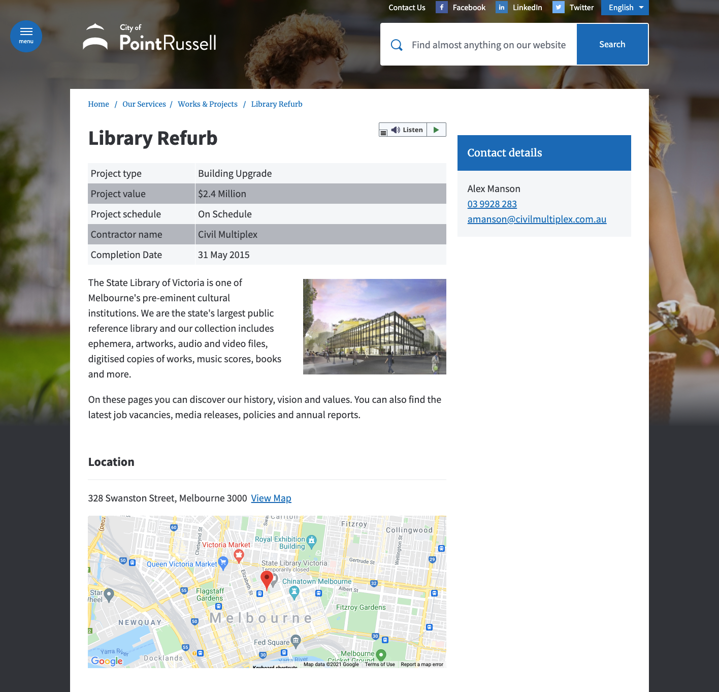 Create an OC Project Page – OpenCities