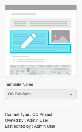 Works and Projects Templates – OpenCities