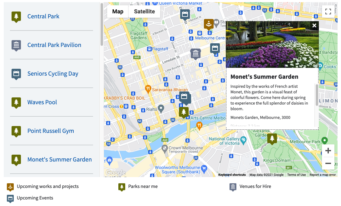 About the Maps Module – OpenCities