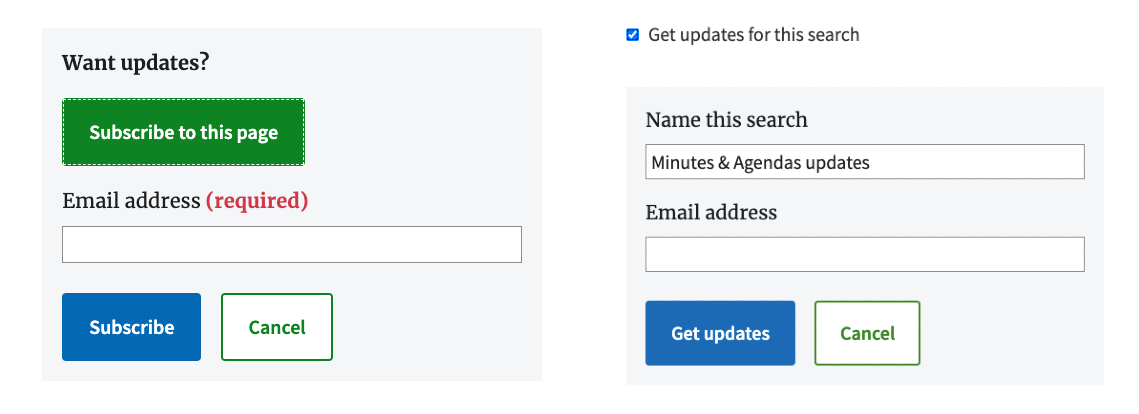 About the Subscriptions Module – OpenCities