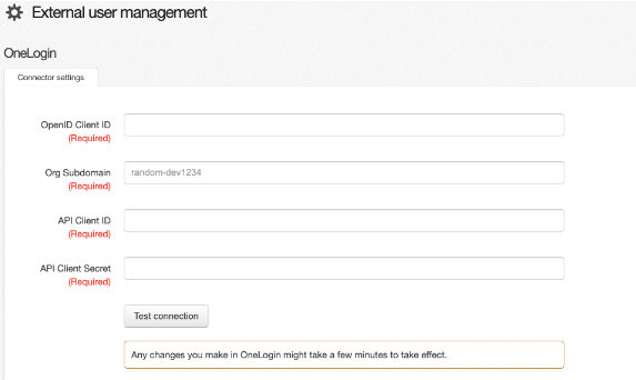 Set Up the OneLogin Connector – OpenCities