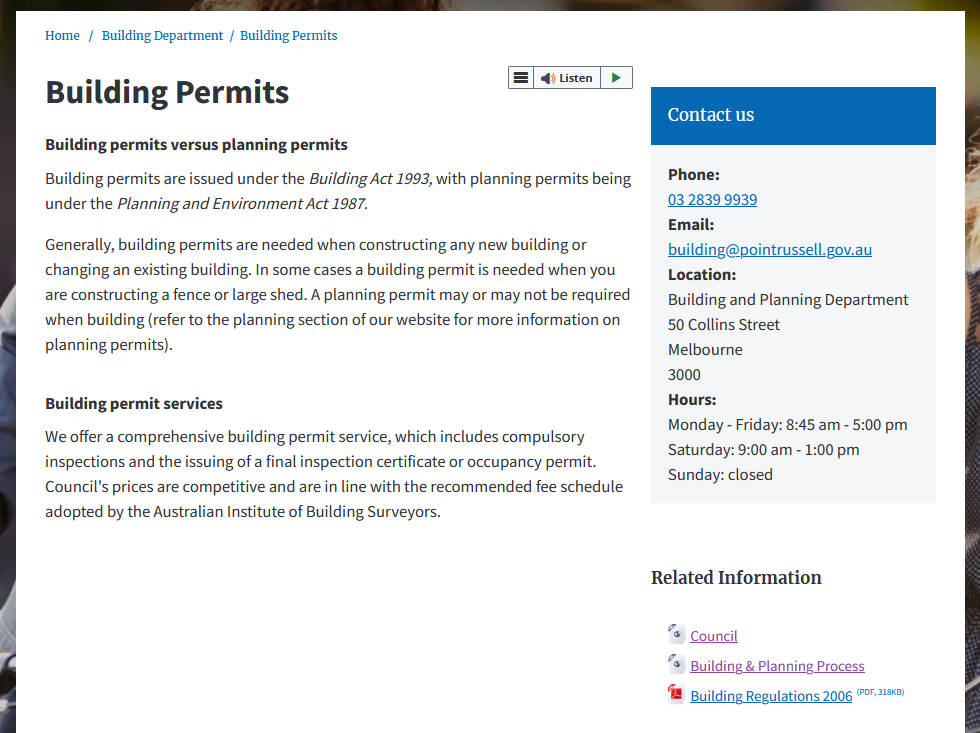 Using the Content Selector – OpenCities