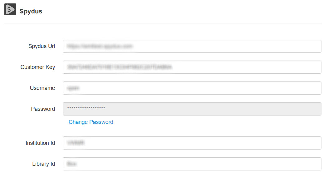 Manage the Spydus Module – OpenCities