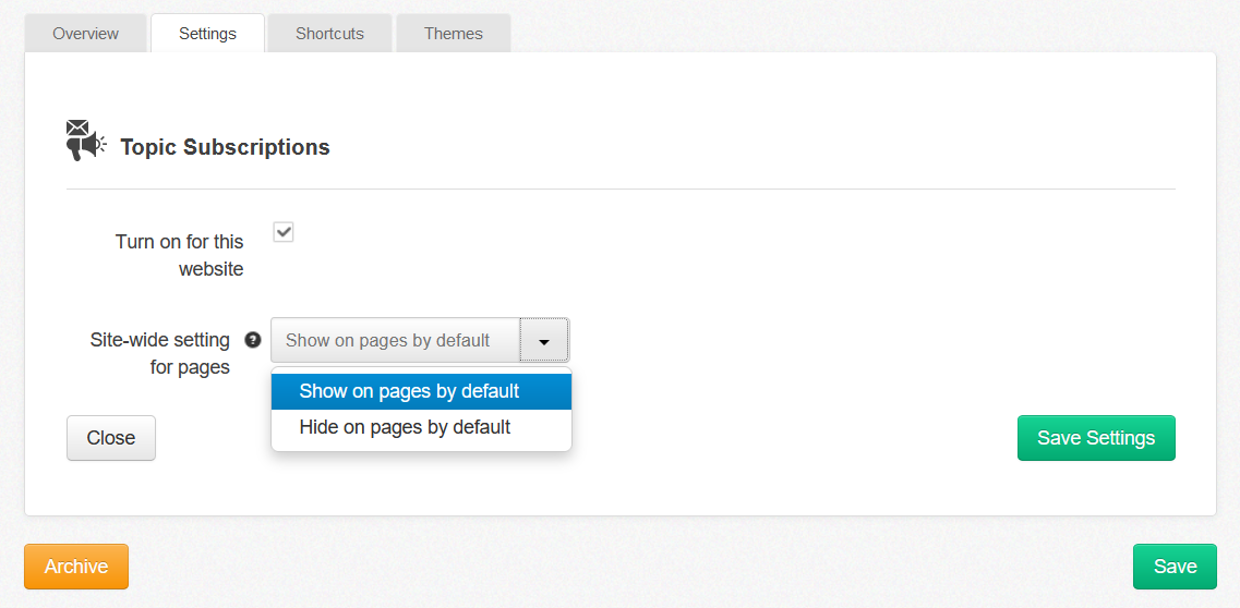 Set Up the govDelivery Integration – OpenCities