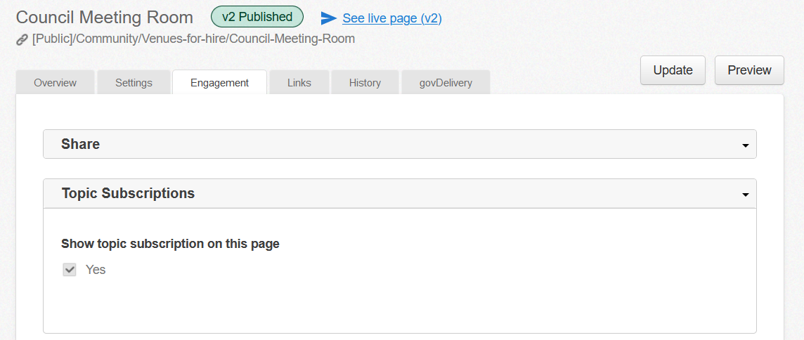 Set Up the govDelivery Integration – OpenCities