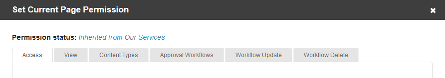 Page Permissions: FAQs – OpenCities